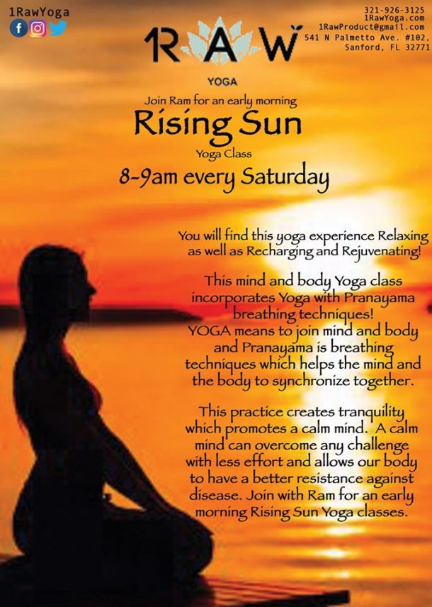 rising sun yoga 2020 - Sanford 365