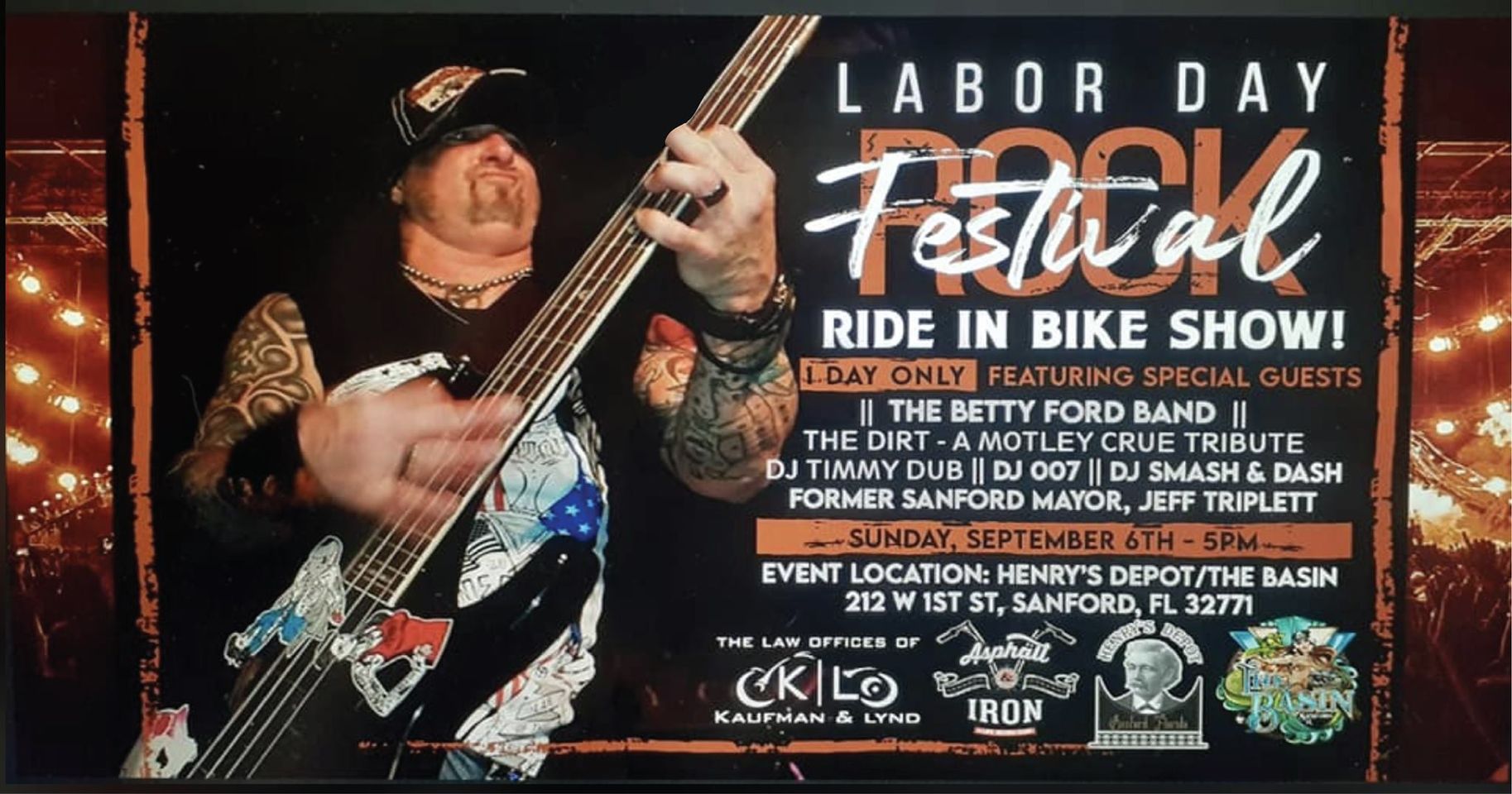 labor day rock fest - Sanford 365